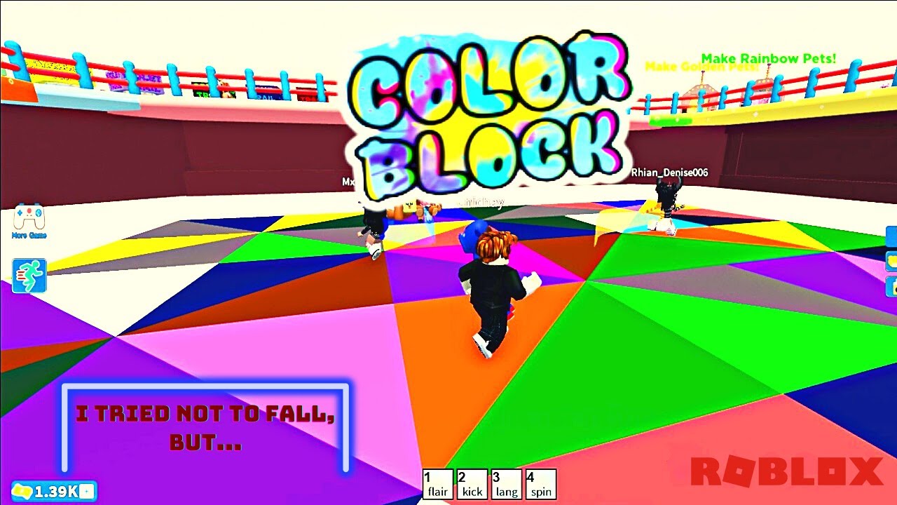Color Block Game In Roblox | Shadow Kiddo - YouTube