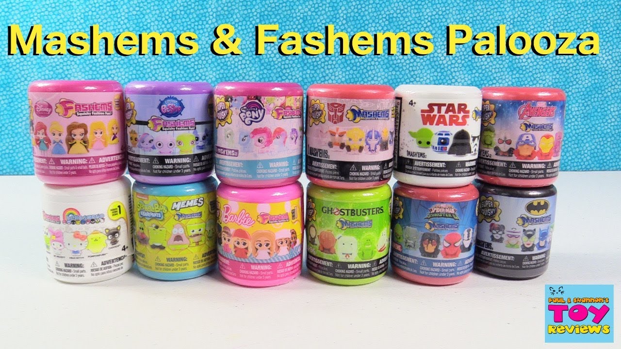 Fashems & Mashems Palooza My Little Pony Batman Disney Princess & More ...