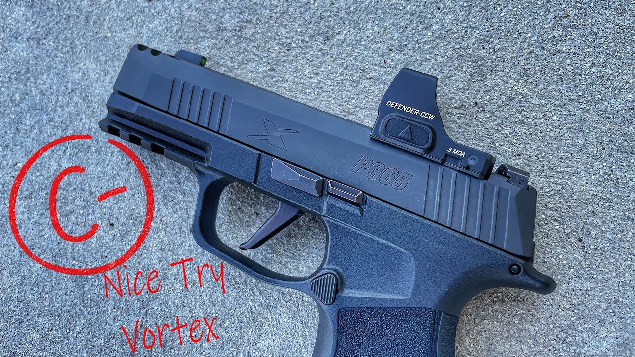 Vortex Defender CCW Micro Red Dot - YouTube