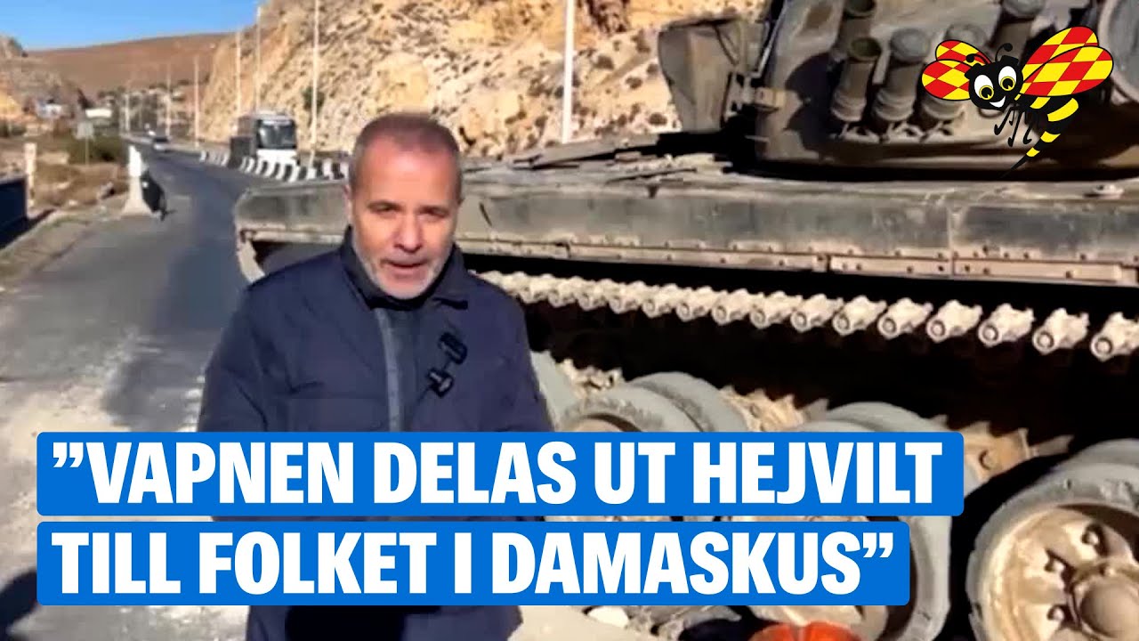 Expressen i Syrien – efter Assadregimens fall - YouTube