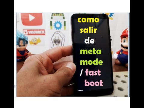 como salir de meta mode fast boot en un celular motorola - YouTube