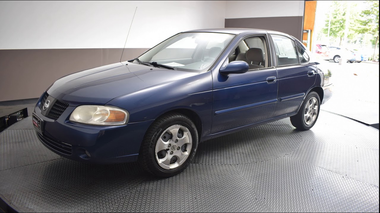 2005 Sapphire Blue Nissan Sentra 4D Sedan #N5057A - YouTube