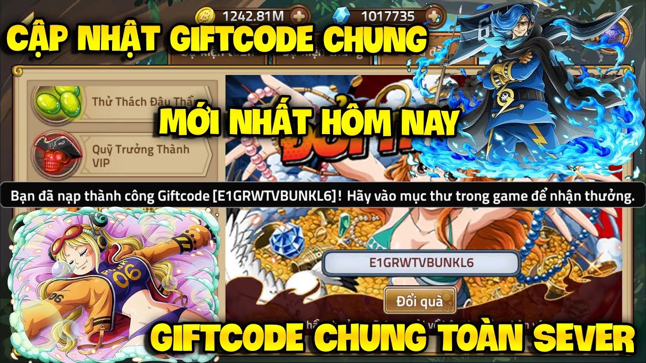 Tổng Hợp 8 Code Huyền Thoại Hải Tặc Mới Nhất | Sự Kiện Nhận GiftCode ...