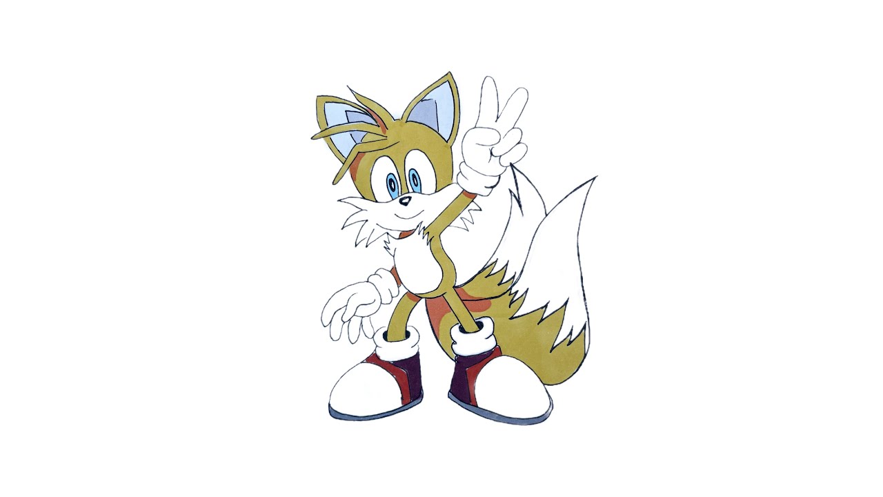 Experience the Magic of Drawing Miles "Tails" Prower For All Skill ...