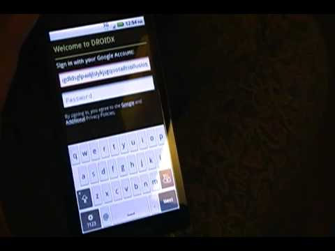 Jumpy Droid X - YouTube