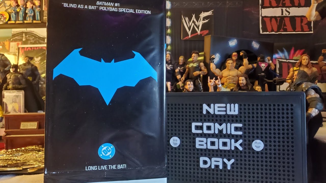 Batman Blind Bag Opening! With Comic Book Haul - YouTube