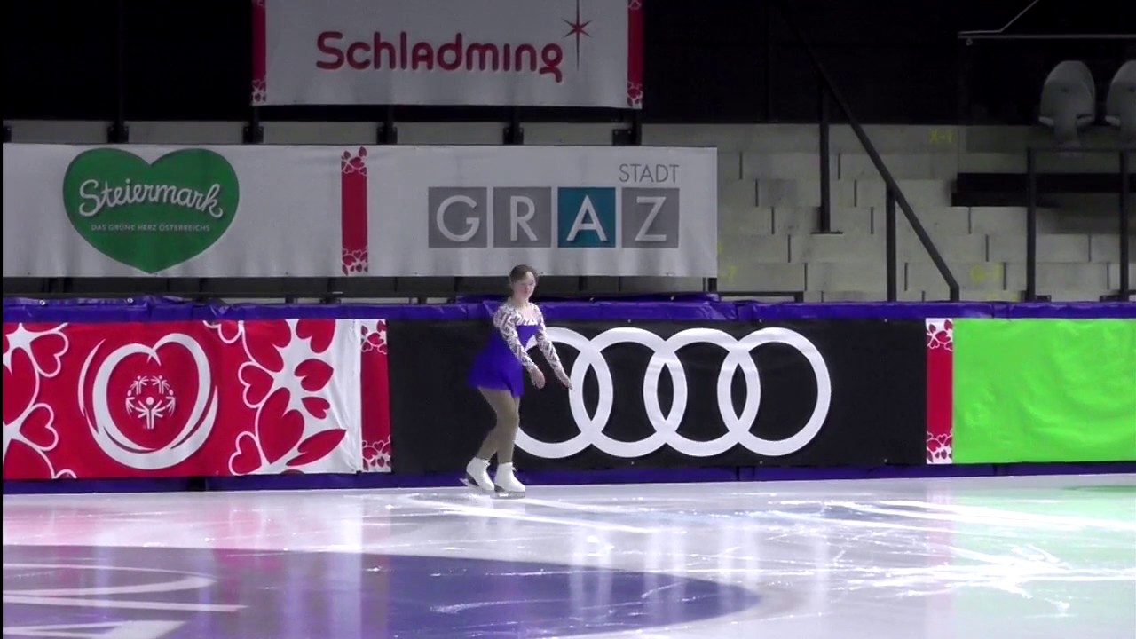 SOWWG Level 2 Women Figure Skating Megan McFarlane - YouTube