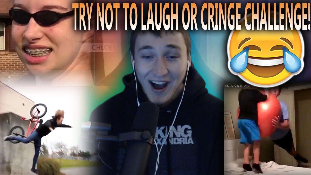 TRY NOT TO LAUGH OR CRINGE CHALLENGE! - YouTube