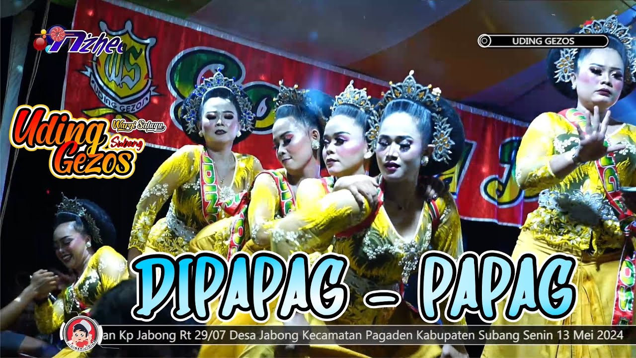 DIPAPAG PAPAG JAIPONGAN BAJIDORAN WARGI SALUYU UDING GEZOS TERBARU 2024 ...