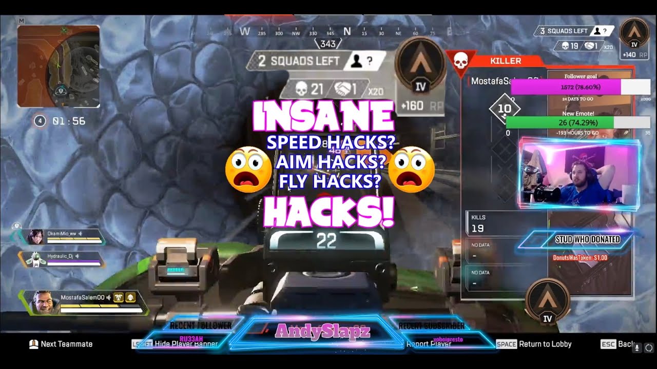 Most Insane HACKER EVER. Apex Legends Casting - YouTube