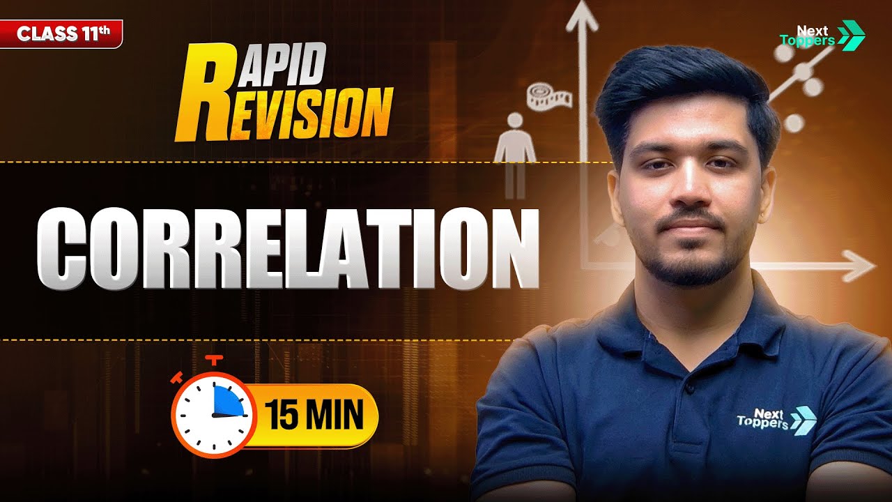 Measures of Correlation | CBSE Class 11 Economics | Full Chapter in ...