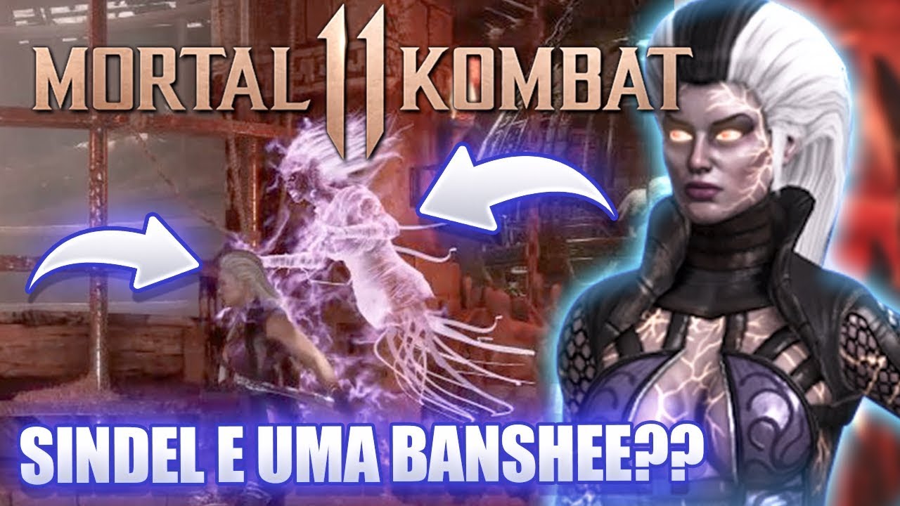 MK11 - SINDEL E UMA BANSHEE? NOVA IMAGEM DA NOSSA RAINHA - YouTube