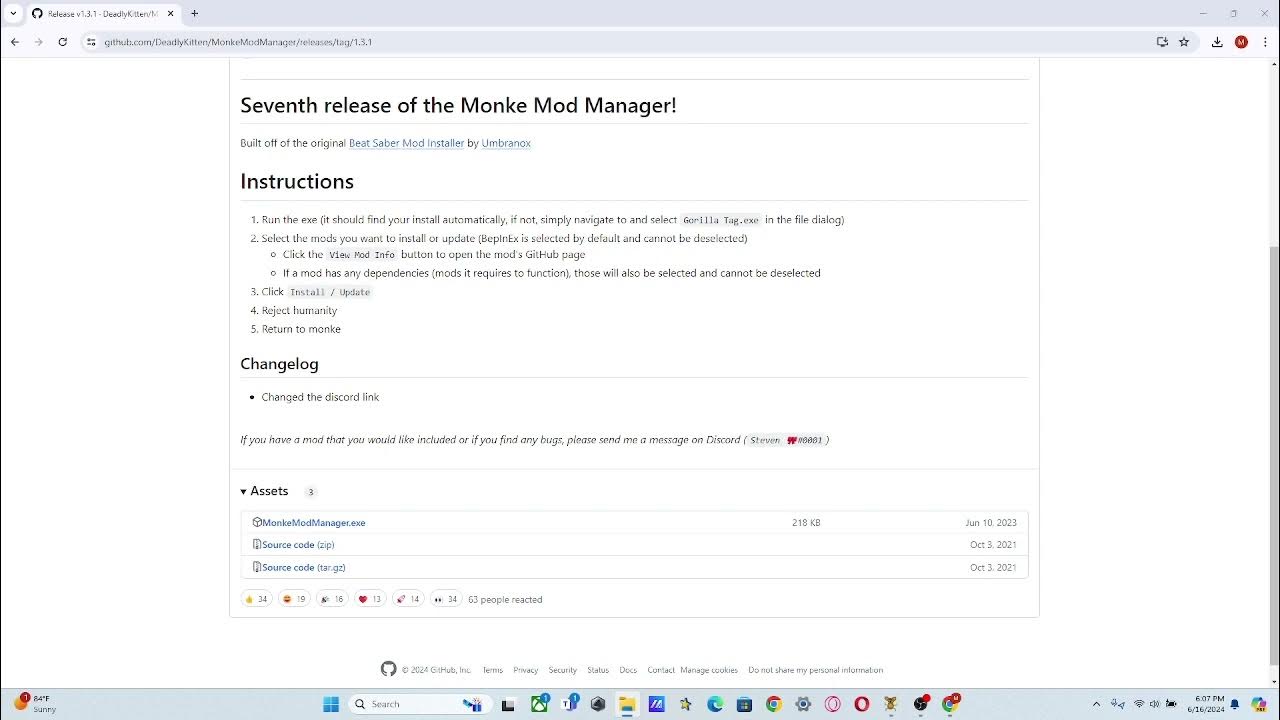 How to get Bark Mod Menu And Monkey Mod Manager in Gorilla tag! - YouTube