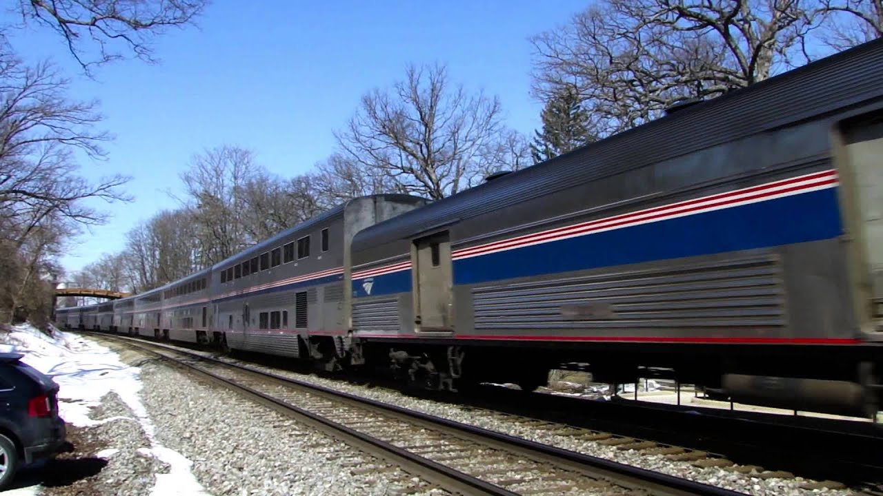 Very Fast Amtrak Capitol Limited 30 - YouTube