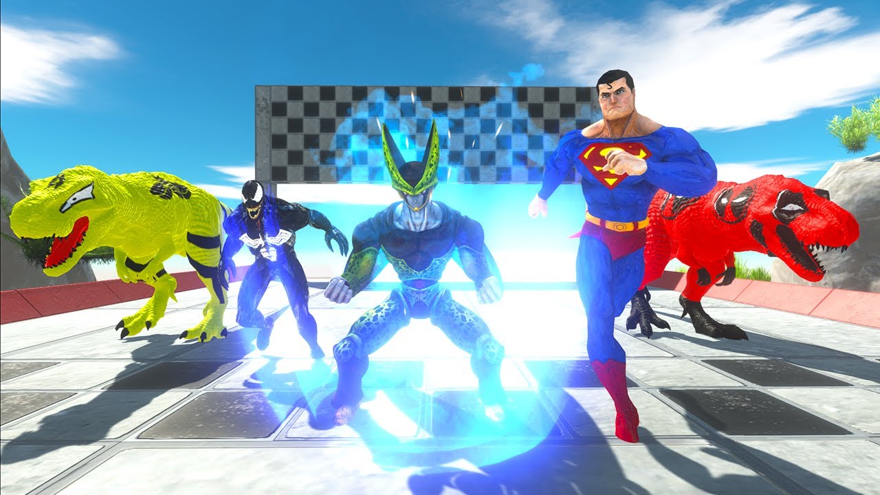 Speed Race Championship Hunting found Jurassic world ev Trex Vs Venom ...