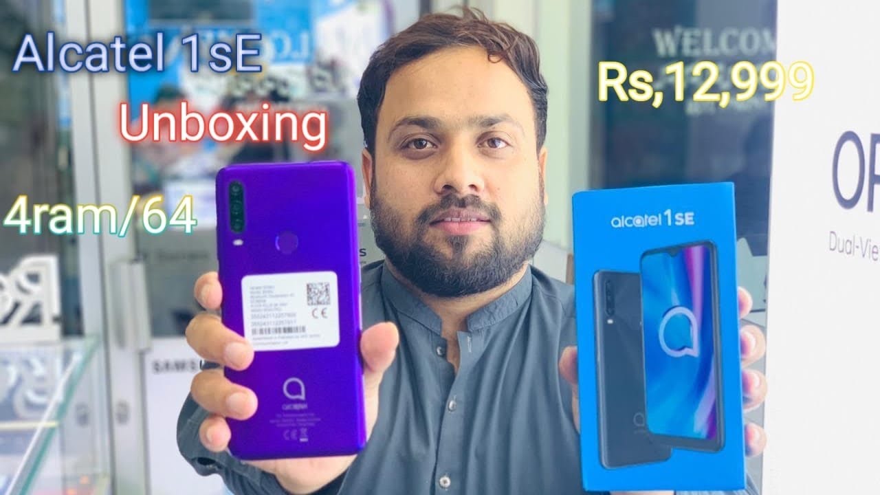 Alcatel 1sE Unboing in Pakistan 4GB ram /64 - YouTube