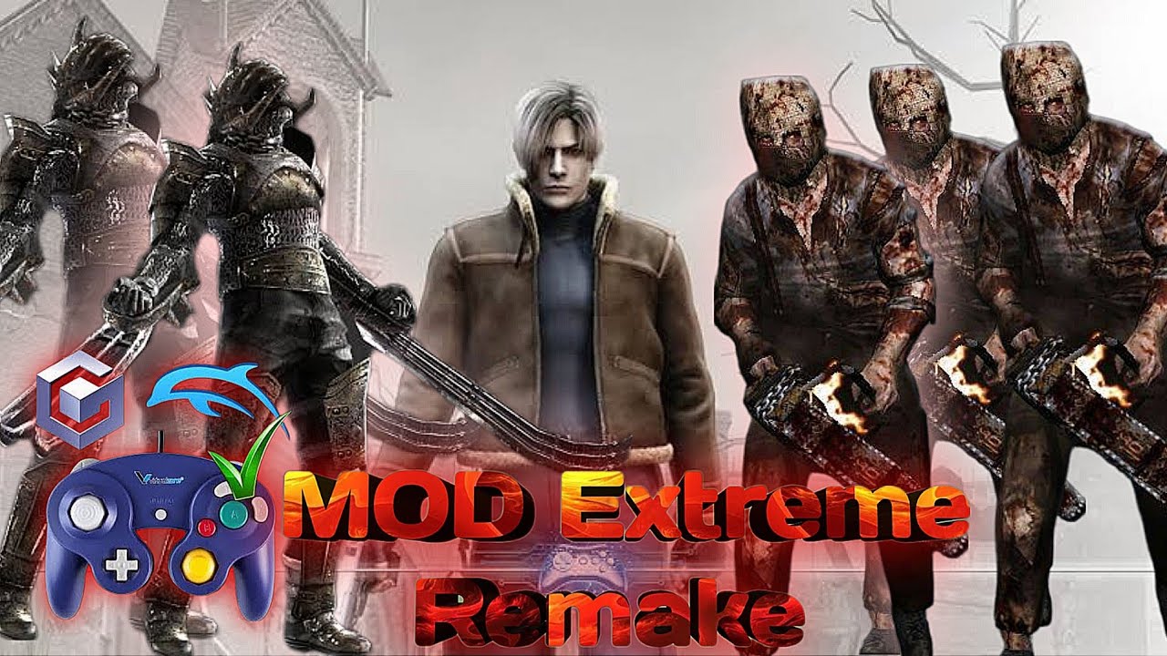 Re4 Mod Extreme Remake Nova Skin PC HD Project Textura, Versão Wii ...