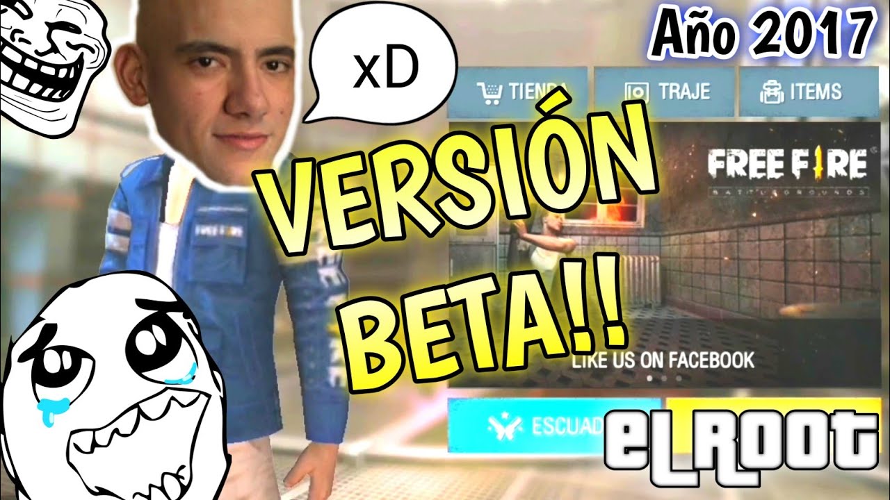 BETA!! ASI ERA FREE FIRE HACE 3 AÑOS!! | Así fue la primer version de ...