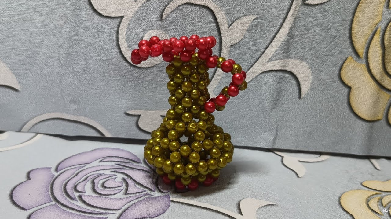 3D Beaded Jug by Craft Novelty Sons - YouTube