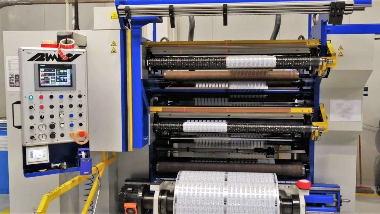 ABTECH - Slitting-rewinding machine double shaft BIMEC TF-60.2 (S45 ...