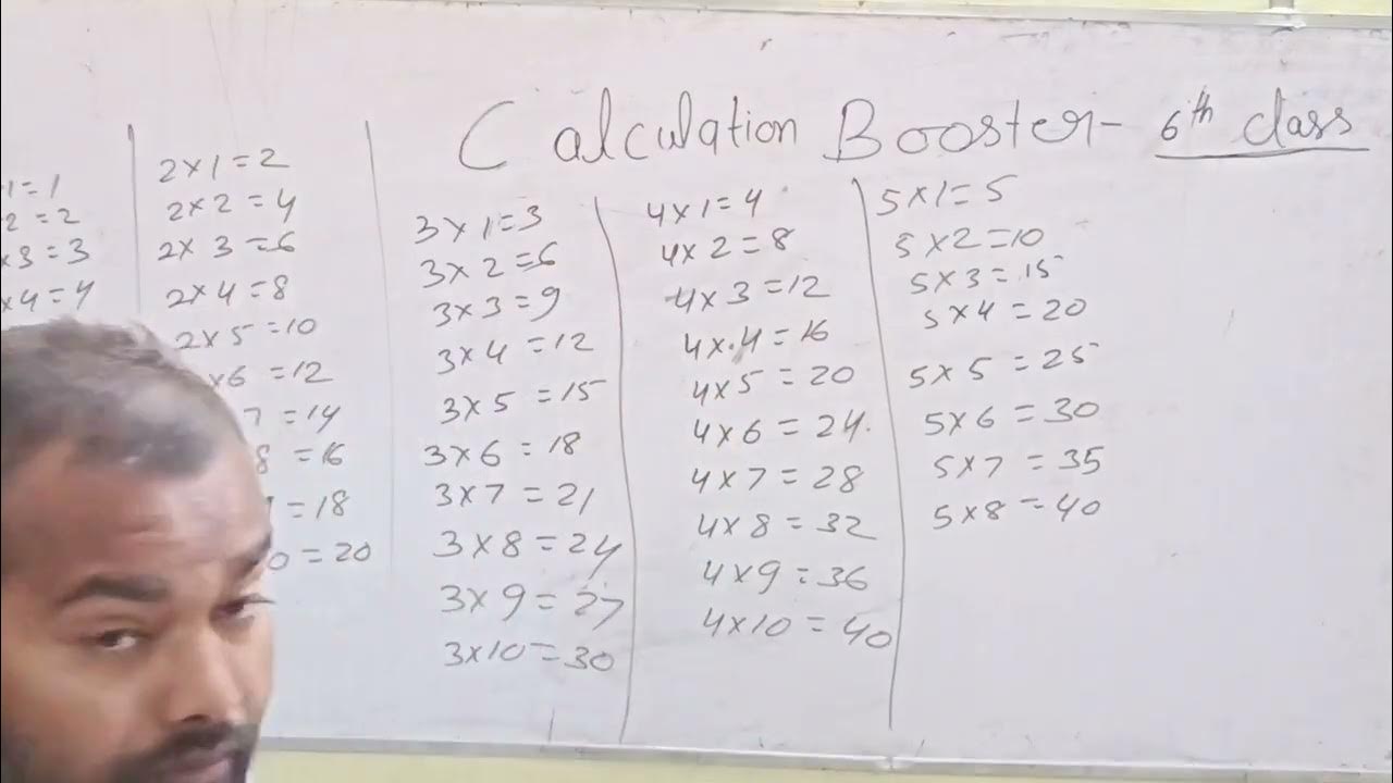 calculation booster class 7 - YouTube