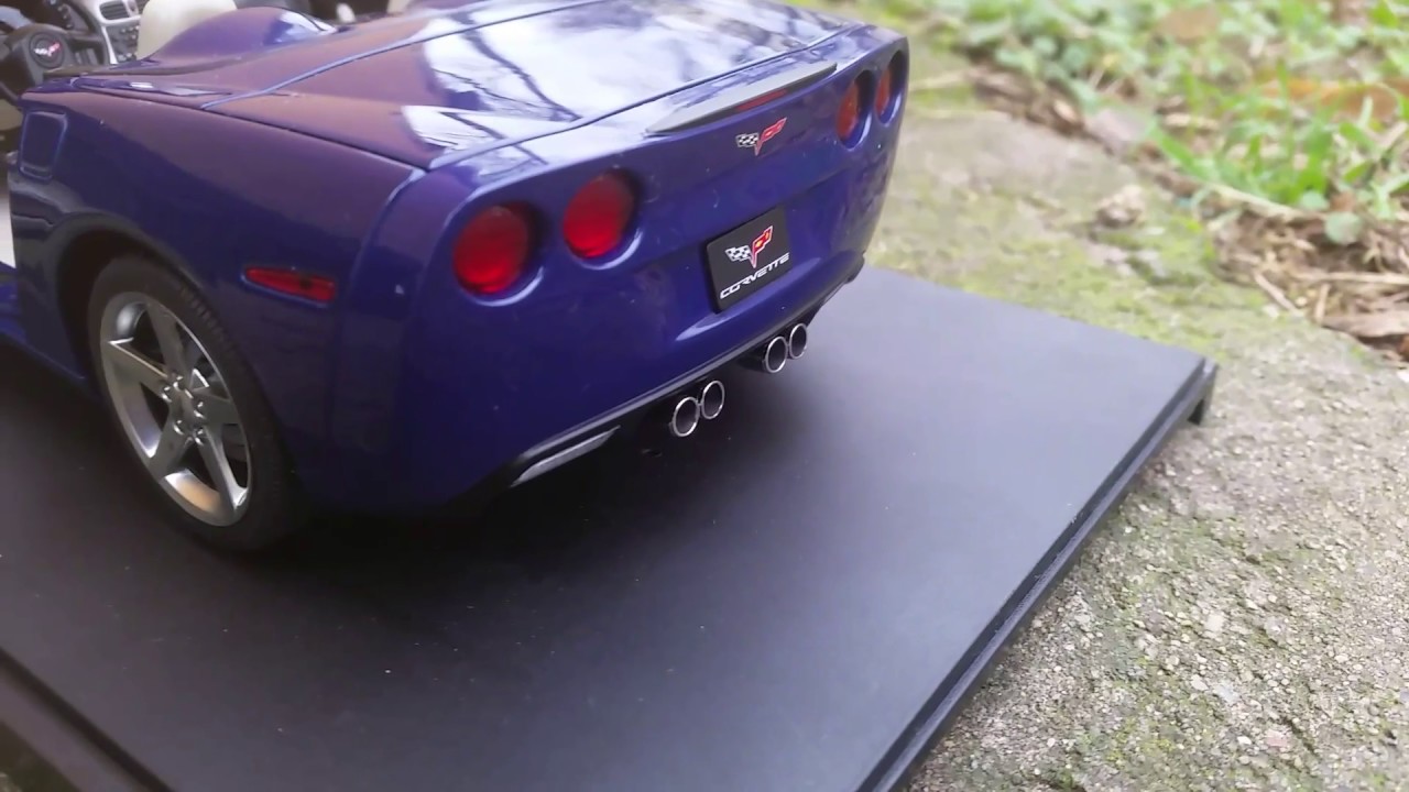 Chevrolet corvette C6 autoart 1:18 - YouTube
