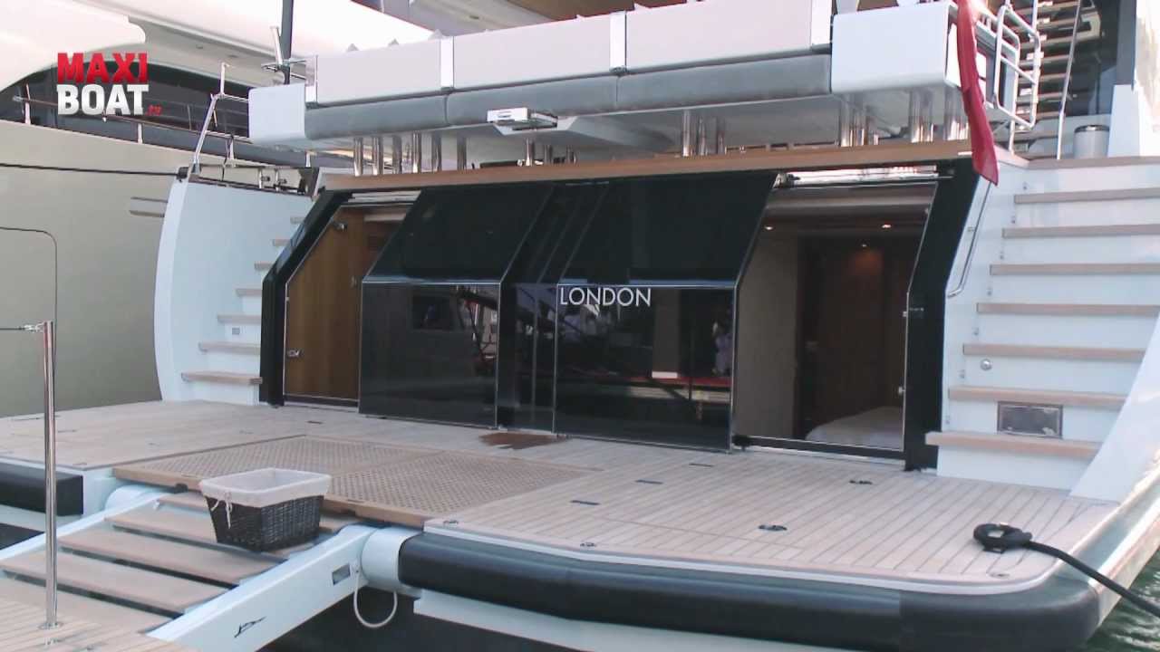 WALLY ACE "Kanga" visite à bord avec Maxiboat TV - YouTube