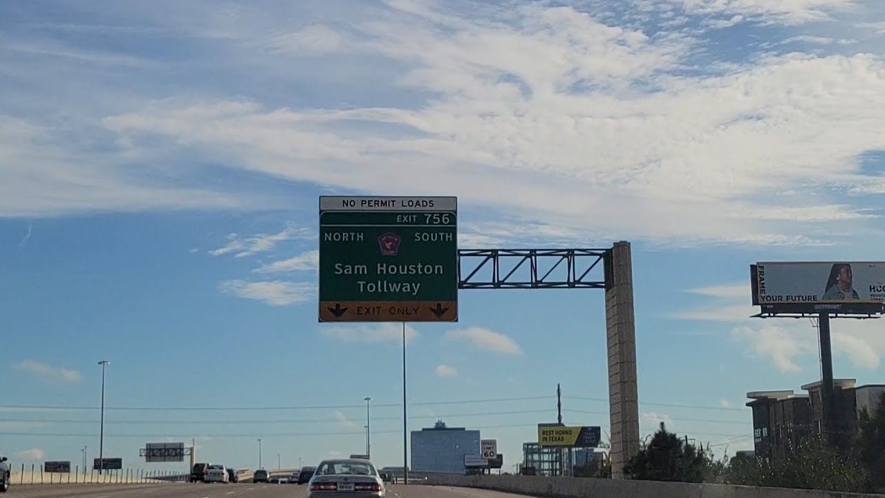 Sam Houston Parkway Beltway 8 Between I 10 and US59 - YouTube