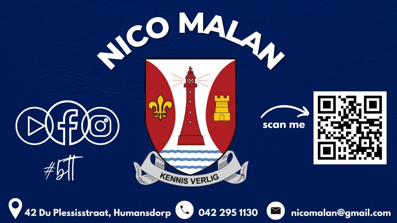 Nico Malan Promo 2022 - YouTube