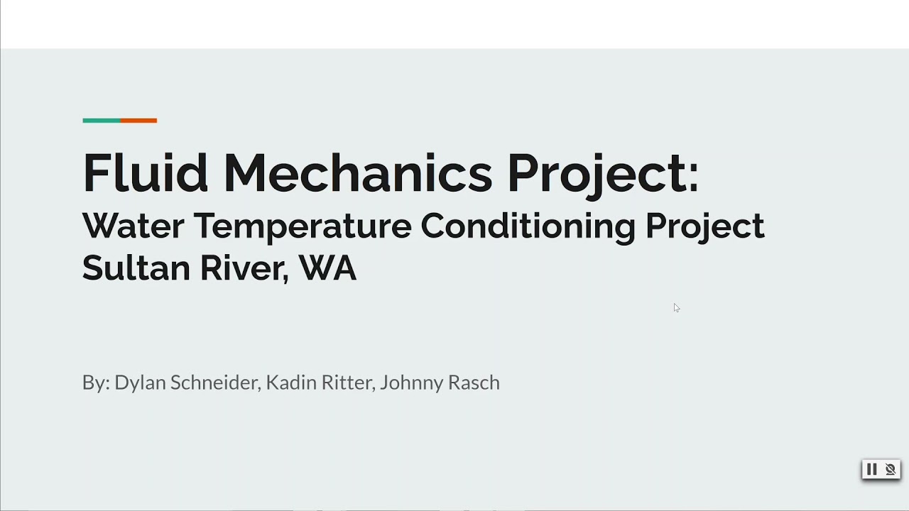 Fluid Mechanics Project - YouTube