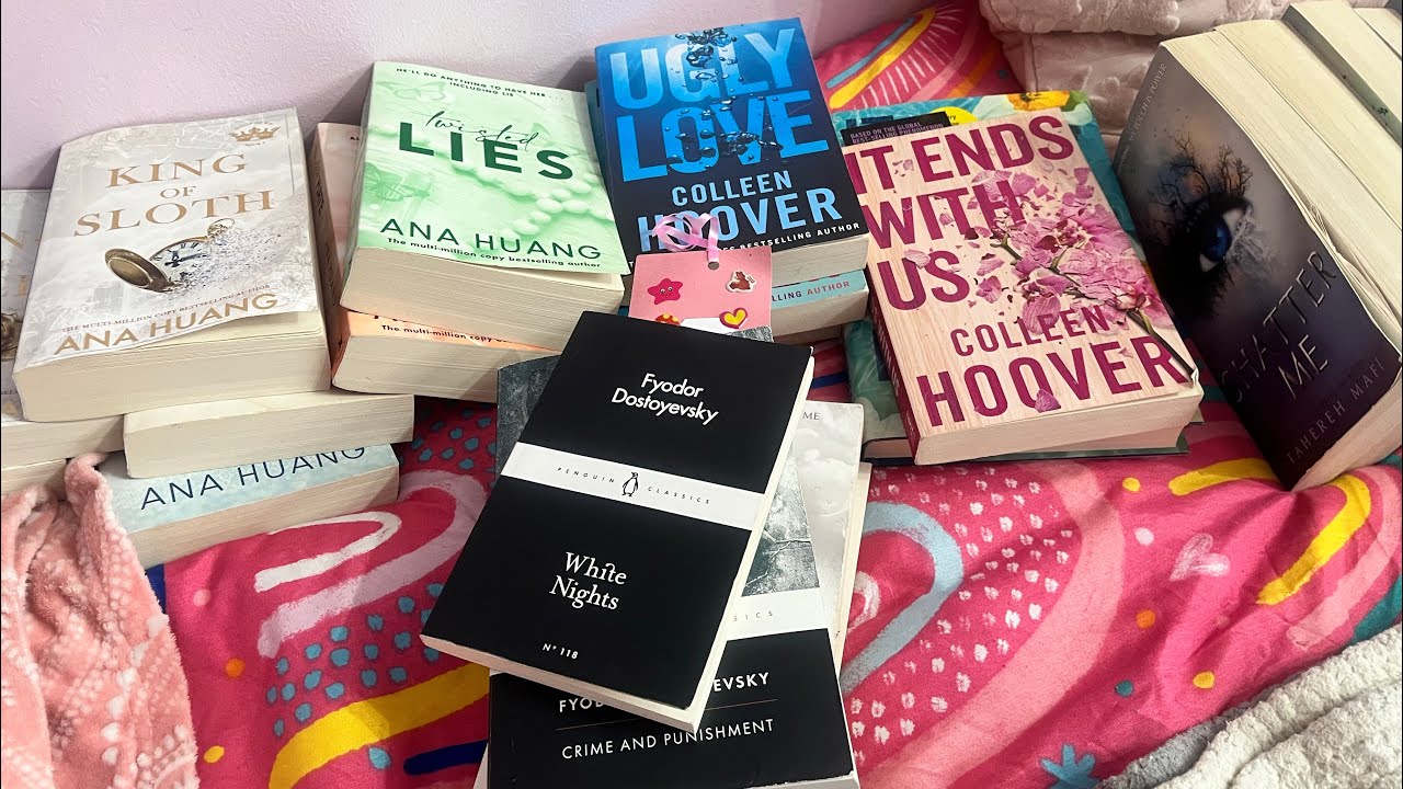 Showing you all my books!! Rating!! - YouTube