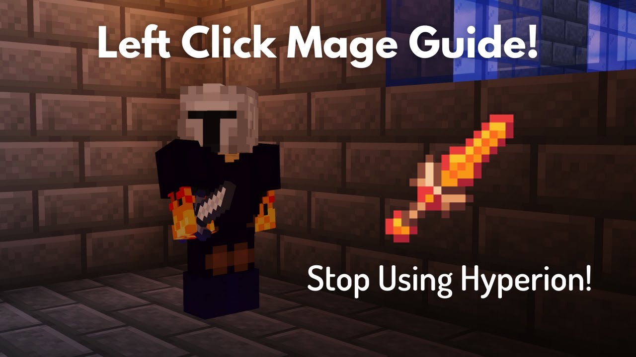YOU Have Been Playing Left Click Mage WRONG (Hypixel Skyblock) - YouTube