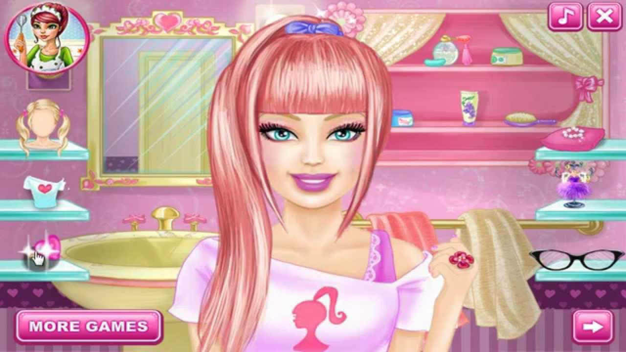 Se arrume com a Barbie! (Get ready with Barbie) - Game Free - YouTube