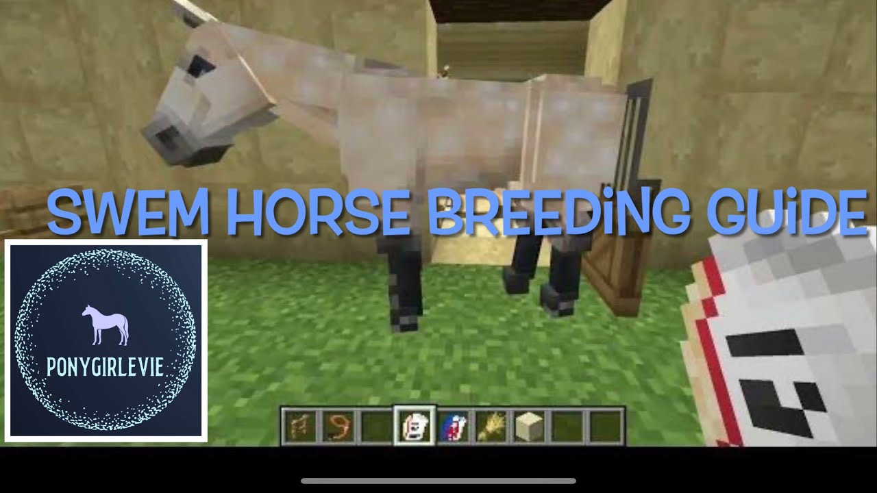 How to breed horses on minecraft ...Guide!! baby Foal name reveal!! # ...