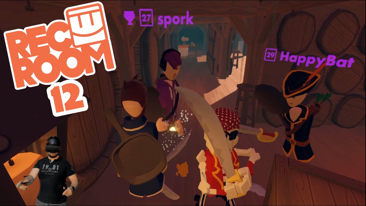 BATTLING Pirates, Robots & Dodgeball REC ROOM #12 - YouTube