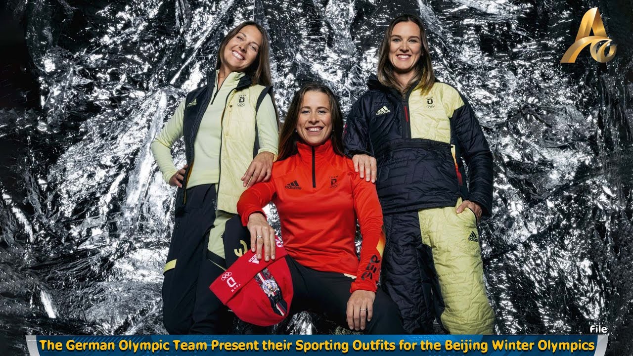 The German Olympic Team Present their Sporting Outfits for the Beijing ...