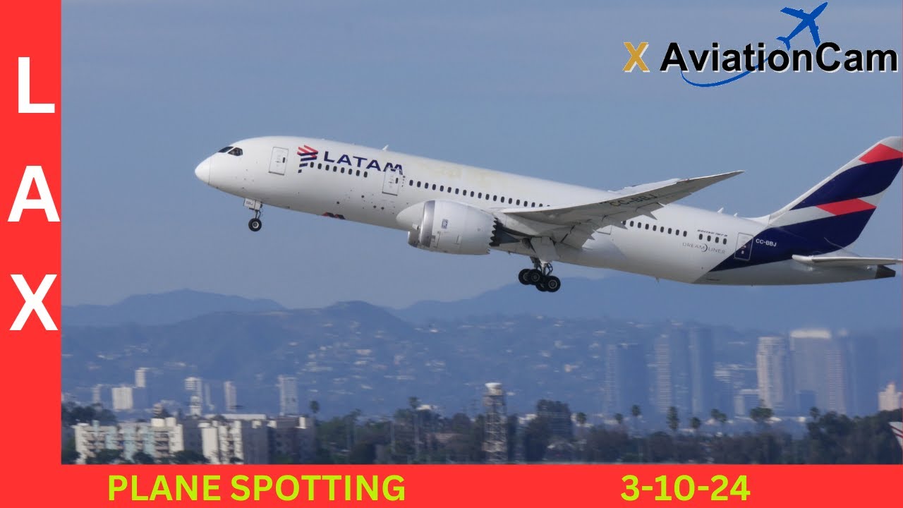 LAX | Departures and Arrivals | LAX Plane Spotting #planespotting # ...