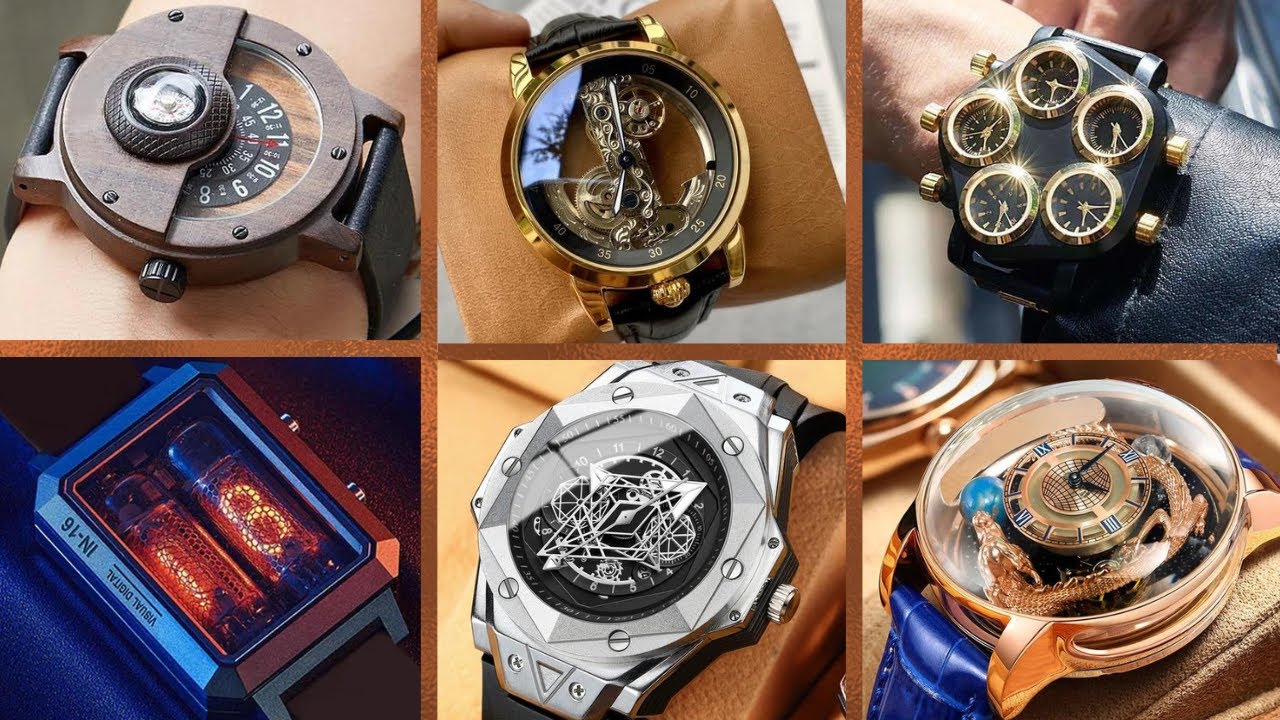 The World's 12 Coolest Watches You Need to See! | Gadgetechnow - YouTube