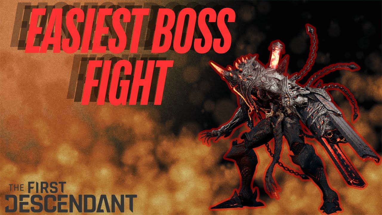 Pyromaniac Is The Easiest Boss Fight | The First Descendant - YouTube