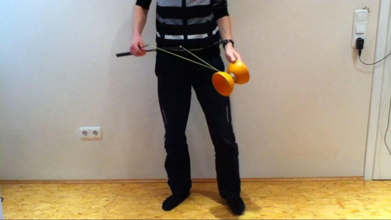 Diabolo Tricks für Anfänger - Diabolo in die Luft werfen - YouTube