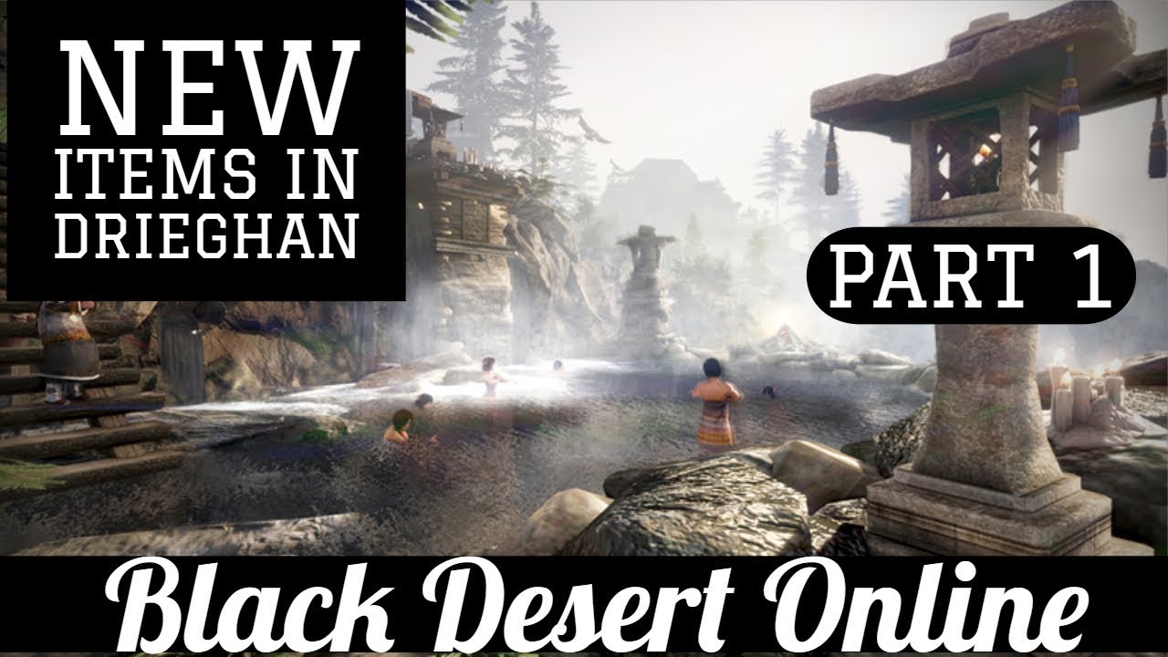 Black Desert Online [BDO] Drieghan Coverage: New Items Added - YouTube