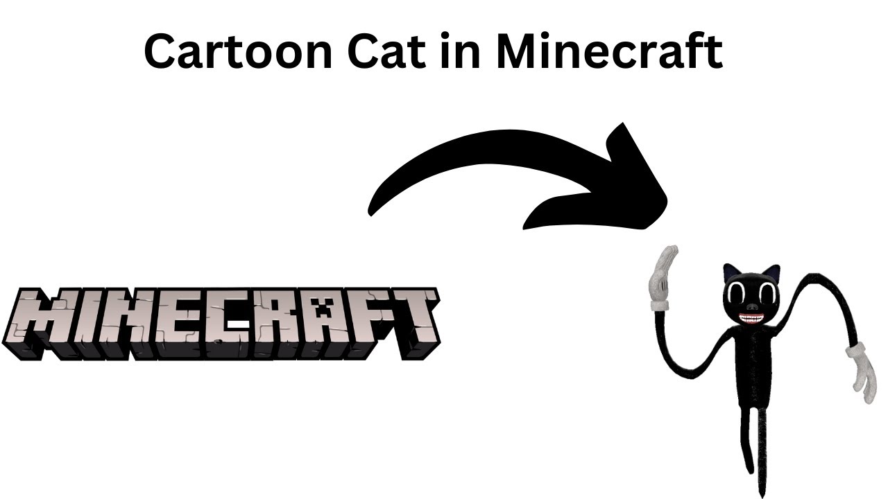 Cartoon Cat in Minecraft - YouTube