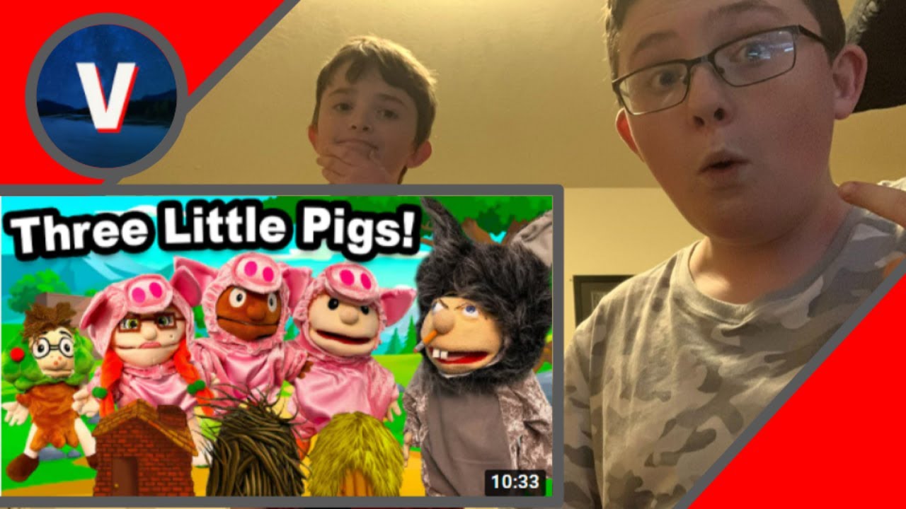 SML Movie: Three Little Pigs! [Reaction] - YouTube