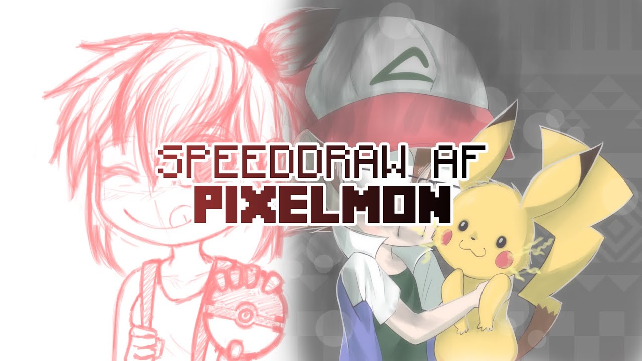 Speedpaint - Pixelmon Thumbnail - YouTube