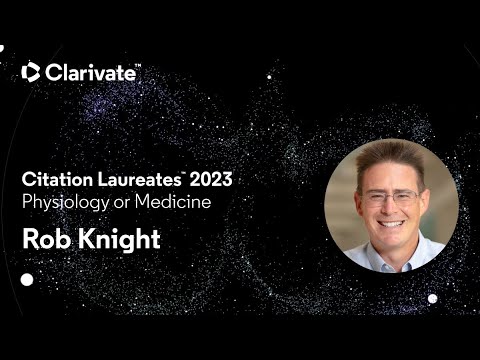 Rob Knight – Citation Laureate 2023 in Physiology or Medicine - YouTube