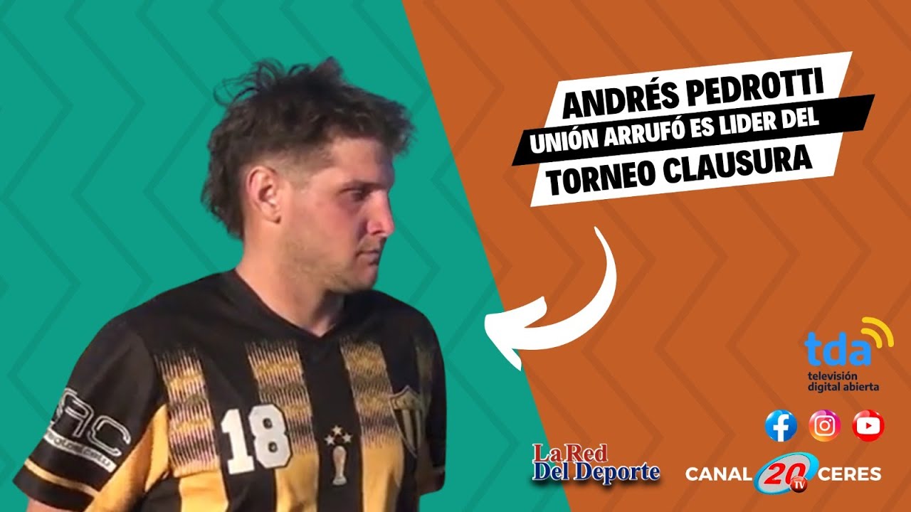 Liga Regional Ceresina Andrés Pedrotti Abrió el marcador de la victoria ...