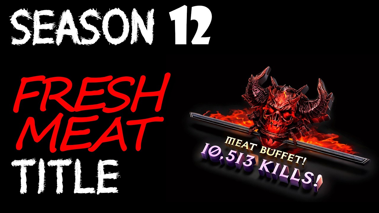 How to Get the Hidden Fresh Meat Title and 9,000+ Kill Streak - Season ...