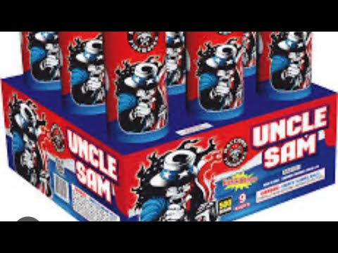 Uncle Sam 9 Shot 3” noab by Raccoon Fireworks - YouTube