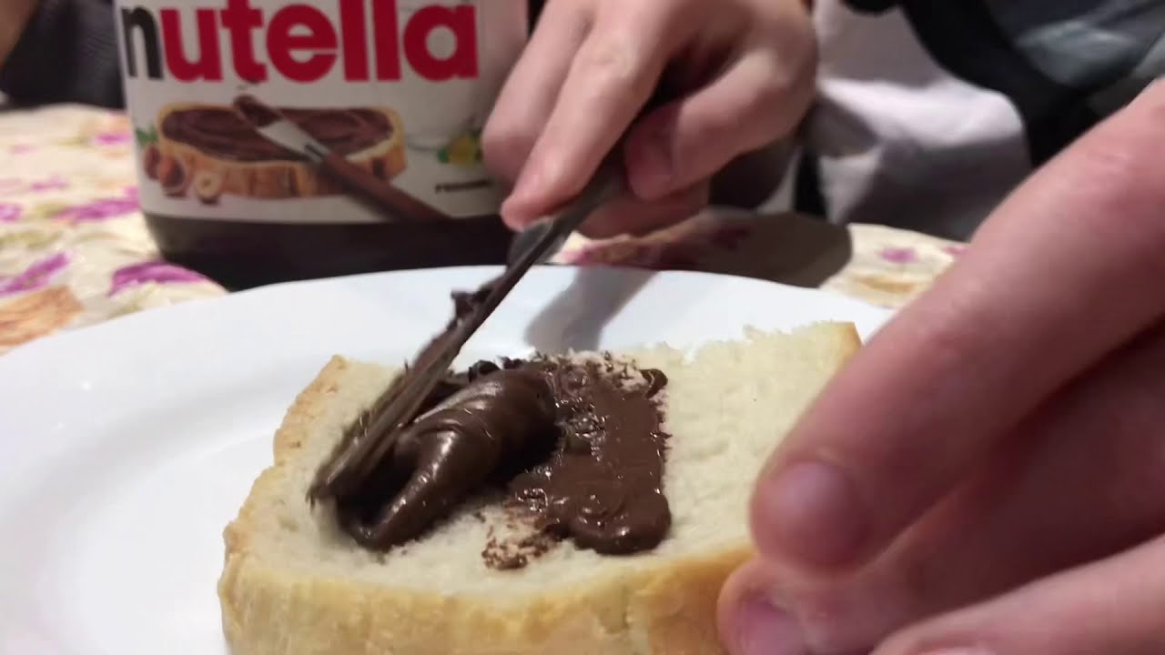 Nutella with sausage - YouTube