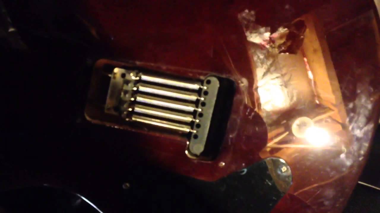 Blocking off trem system on PRS - YouTube